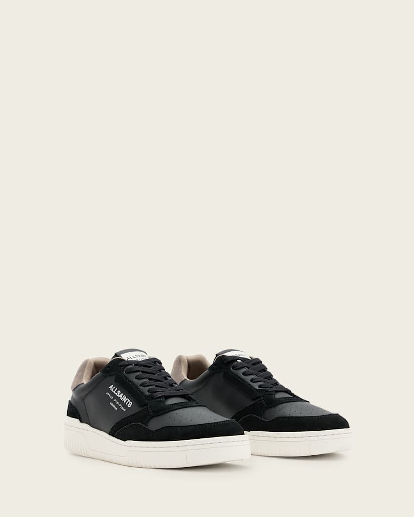 Regan Low Top Trainers Black/Grey | ALLSAINTS DE